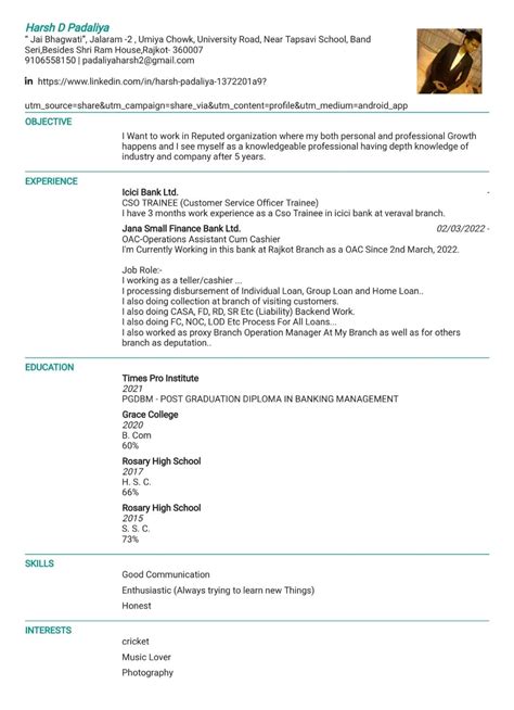 Harsh Padaliya On Linkedin Im Looking For Banking Operations Job In