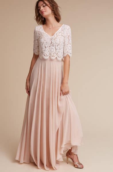 10 Of The Best Wedding Dress Skirts And Tops Rustic Wedding Chic