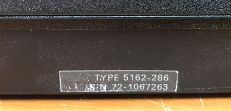 ibm 5162 xt model 286 1987 r vintagecomputing