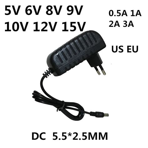Jual Adaptor Daya Universal Ac 110 240v Dc 5v 6v 8v 9v 10v 12v 15v 0 5a