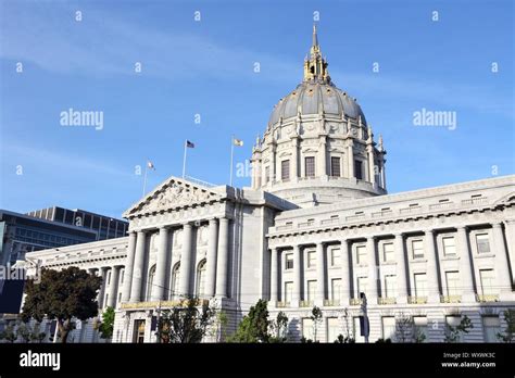 San Francisco City Hall Building In California Beaux Arts Architecture