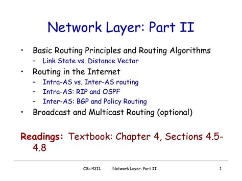 Ppt Network Layer Part Ii Powerpoint Presentation Free Download Id6095872