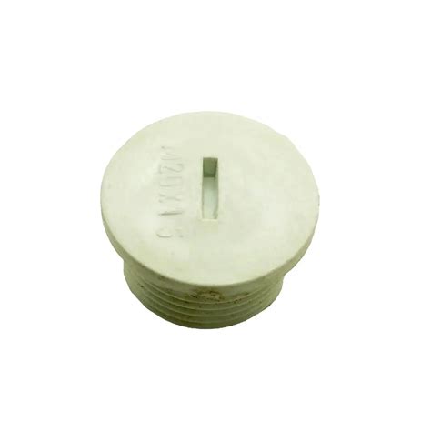 Conduit Entry Plug 20mm White Set Of 2 For Secure Installation