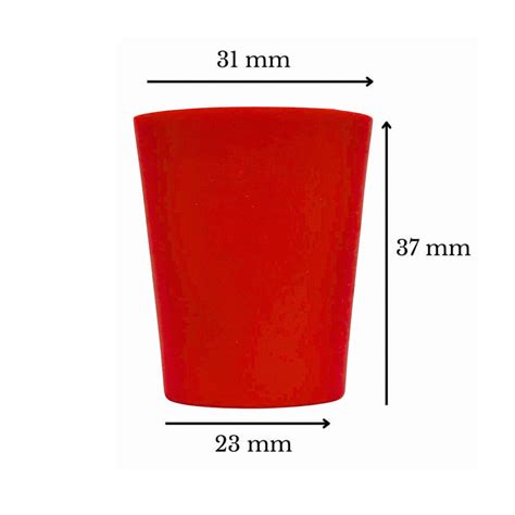 Bored Rubber Bung For 1 Gallon Demijohn Tapered Rubber Stopper With Hole