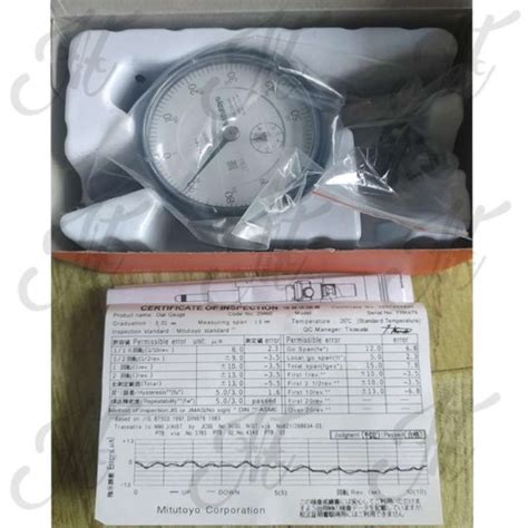 Jual Mitutoyo Dial Indicator Pick Test Dial Indikator 2046s Japan Di