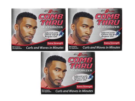 Lusters S Curl Kit 1 Application Exstra Strengh Comb Thru Texturizer With Olive Oil And Argan