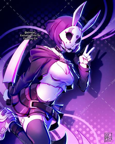 Neon Violet Neon White Drawn By Alinal Danbooru