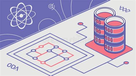 Isometric Server Room Data And Network Infrastructure Illustration Vector Design Generative Ai