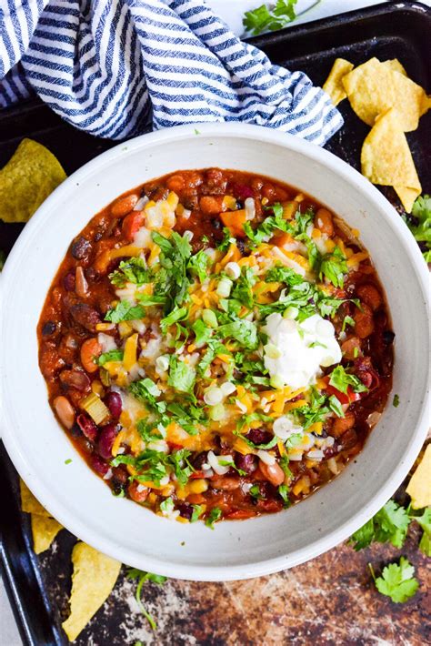 Meatless Crockpot Chili At Joel Donovan Blog