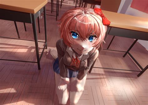 Sayori Doki Doki Literature Club Image By Natsuwatch 3919823