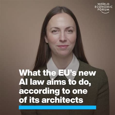 World Economic Forum On Linkedin The Law Aims To Ensure Large Ai Models Dont Pose Risks To