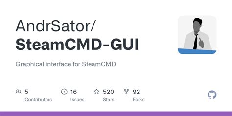 Github Andrsator Steamcmd Gui Graphical Interface For Steamcmd