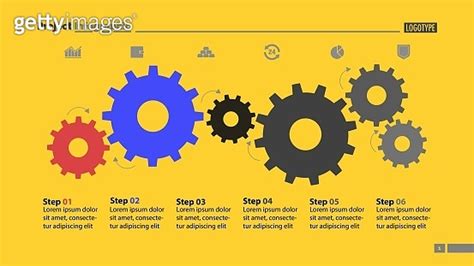 Six Step Process Chart Design 956918390 일러스트 무료 일러스트 아이콘 무료 아이콘 게티이미지뱅크