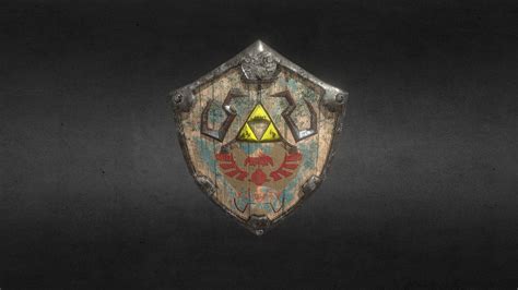 Hylian Shield 3d Model By Salmonprime [3bf671b] Sketchfab