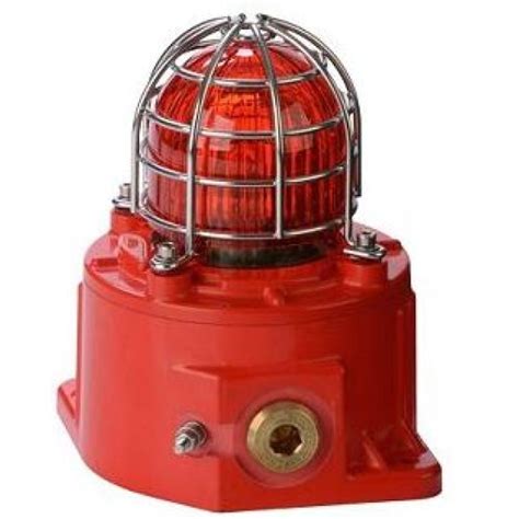 Vimpex Gnexb2x15dc024 Explosion Proof Xenon Strobe Beacon Enclosure 15 Joule Red