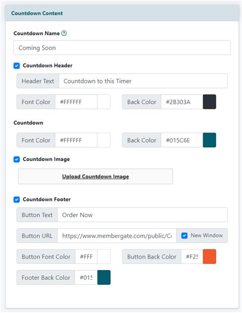 How To Create A Countdown Timer Membergate Membership Site Software