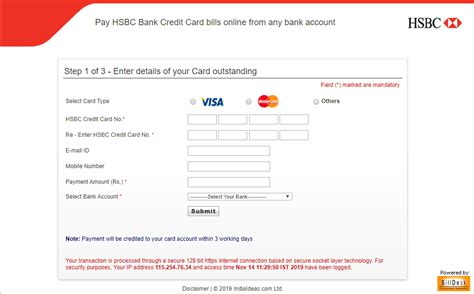 Hsbc Credit Cards Bill Payment Know How To Pay Onlineoffline 04