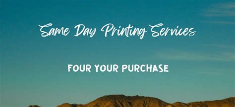 Same Day Printing Services Get Your Prints Overnight Or In Just 24