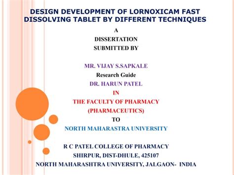 Formulation And Evaluation Of Fast Dissolving Tablets Pdf