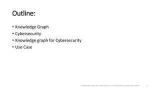 Knowledge Graph For Cybersecurity An Introduction By Kabul Kurniawan PDF Databases