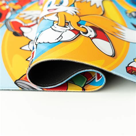 Tapis De Jeu Xl Sonic The Hedgehog Tapis Pour Clavier Et Souris