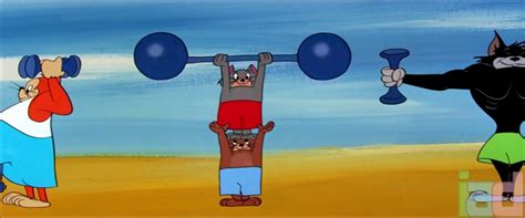 Muscle Beach Tom 1956 The Internet Animation Database
