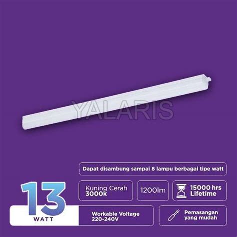 Jual Ecolink Lampu Led T5 Batten Set Tabung Neon 13w 13watt 13 W Watt
