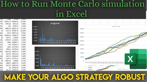 maximizing profits with monte carlo simulation in excel for algorithmic trading youtube