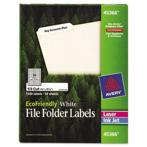Avery 5366 In Avery Labels
