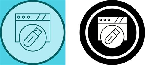 Usb Flash Drive Icon Design 44502976 Vector Art At Vecteezy