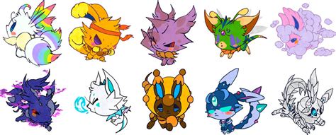 Evolutionary Eevee B By Take2008 On Deviantart