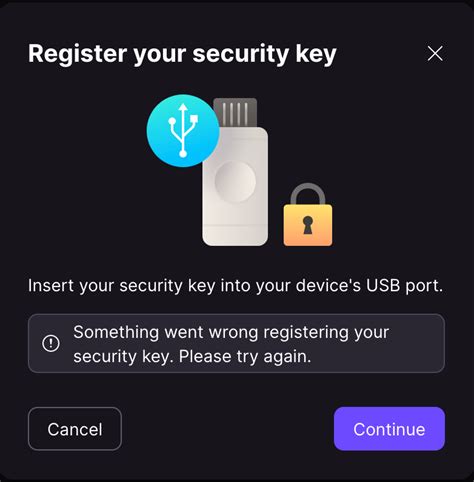 Cant Register Backup Yubikey Rprotonmail