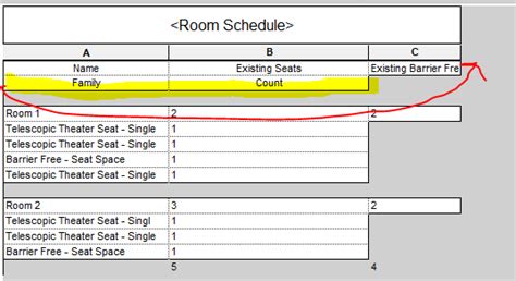 Solved: Furniture Schedule issues - Autodesk Community