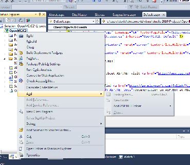 Asp Net Visual Studio Options Greyed Out Stack Overflow