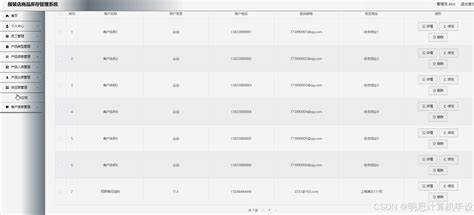 java vue计算机毕设服装店商品库存管理系统【源码 程序 论文 开题】 csdn博客