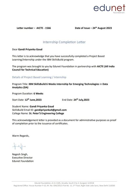 Priyanka Goud On Linkedin Ibm Skillsbuild Dataanalytics Emergingtechnologies