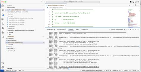 Arduino To Platformio Project Conversion Willems Website