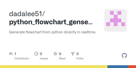 GitHub Dadalee Python Flowchart Genserver Generate Flowchart From Python Directly In Realtime