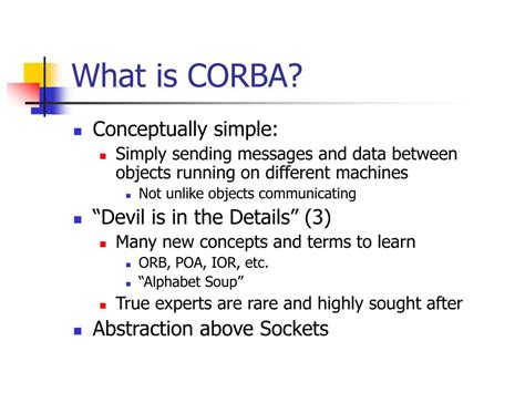 Ppt Corba Programming Using Acetao Powerpoint Presentation Free