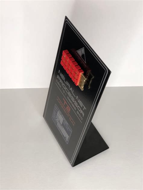 Terminator 2 T2 Cpu Brain Chip And Display Solid Metal Painted Chip
