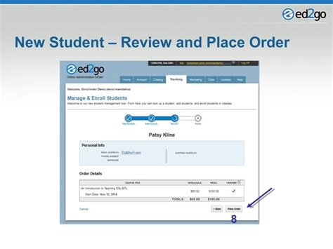 Student Enrollment Tool Ppt