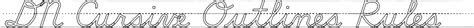 Dn Cursive Outlines Rules Windows Font Free For Personal Dn Cursive Outlines Rules Windows Font Free For Personal