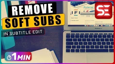 how to remove soft subtitles from a video in subtitle edit youtube