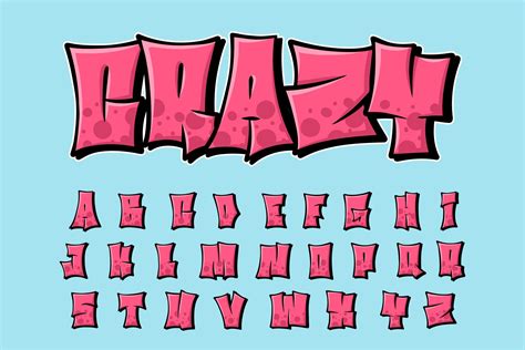 Square Alphabet Graffiti Text Vector Letters Graffiti Text Graffiti Words Graffiti Alphabet