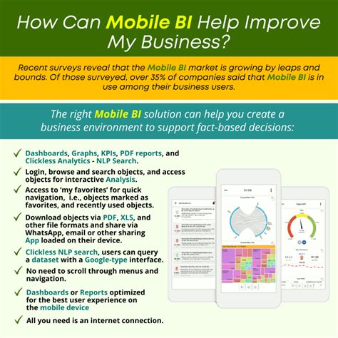 Add Mobile Bi For Your Team And Improve Access Analytics And Business