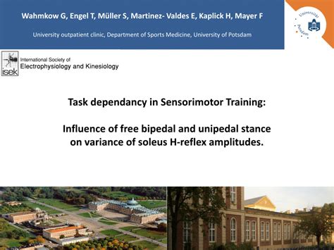 Pdf Task Dependancy In Sensorimotor Training Influence Of Free