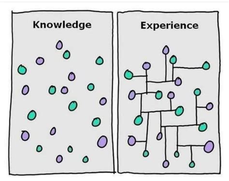The Difference Between Knowledge And Experience Satish Pamidiparthi