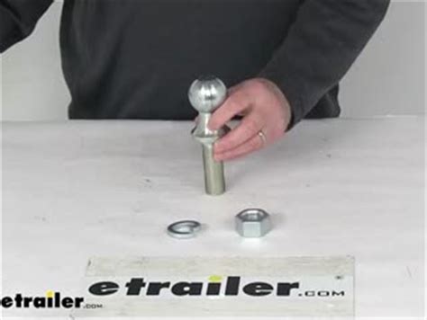 2 Hitch Ball 1 Diameter X 3 Long Shank Zinc 5k Brophy Trailer