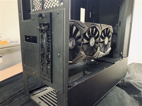 Vertical GPU Mod In An NZXT H Case Funny Jokes Vertical Case