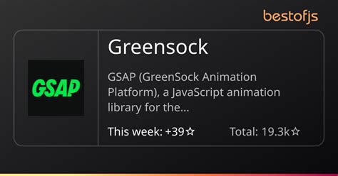 Best Of Js • Greensock
